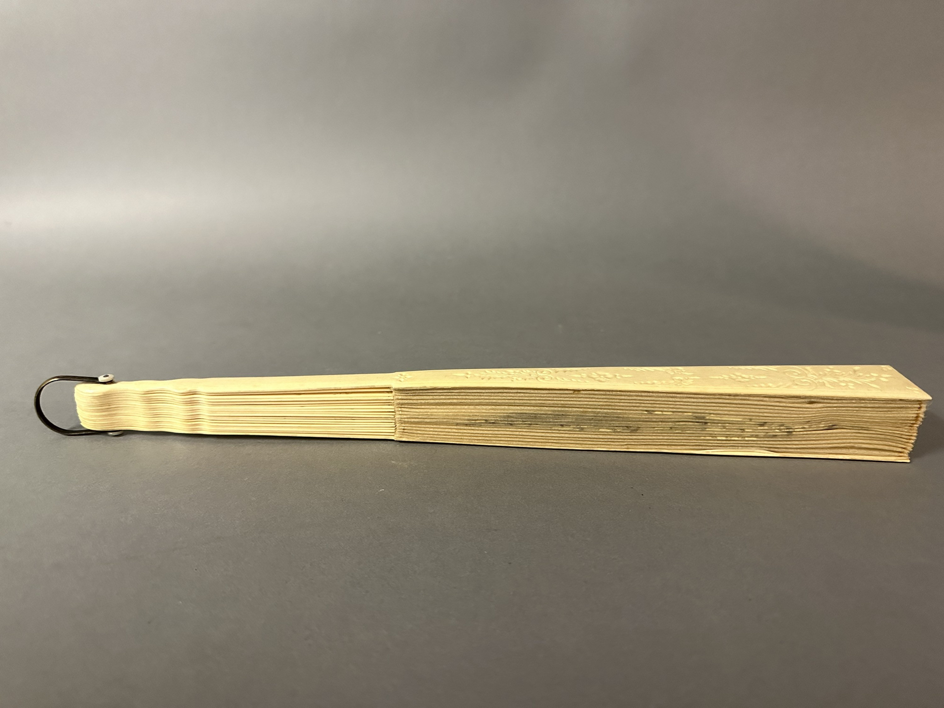 Antique Large Victorian Hand Painted Silk Hand Fan 19th C - Etsy