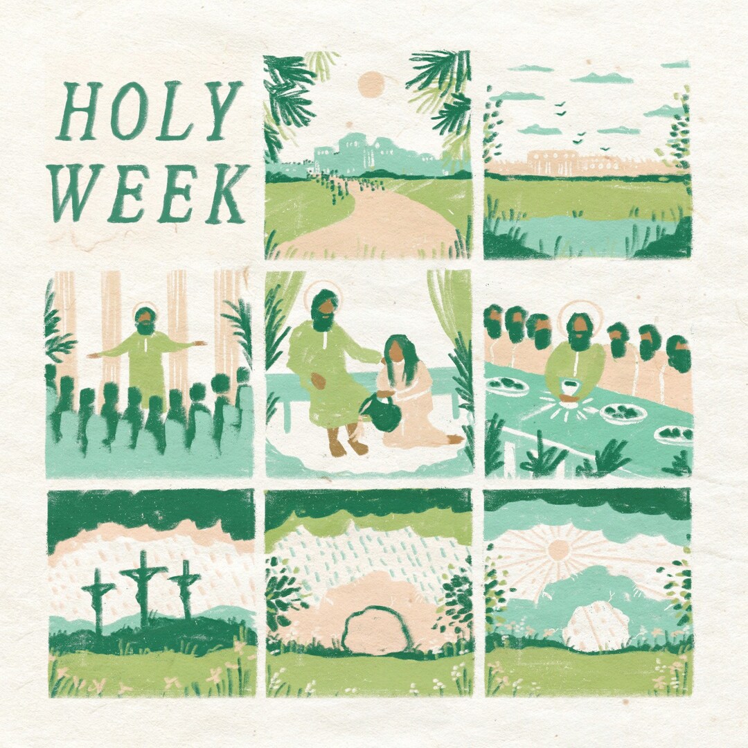 He is Risen Jesus Christ Easter Holy Week Giclee Print - Etsy