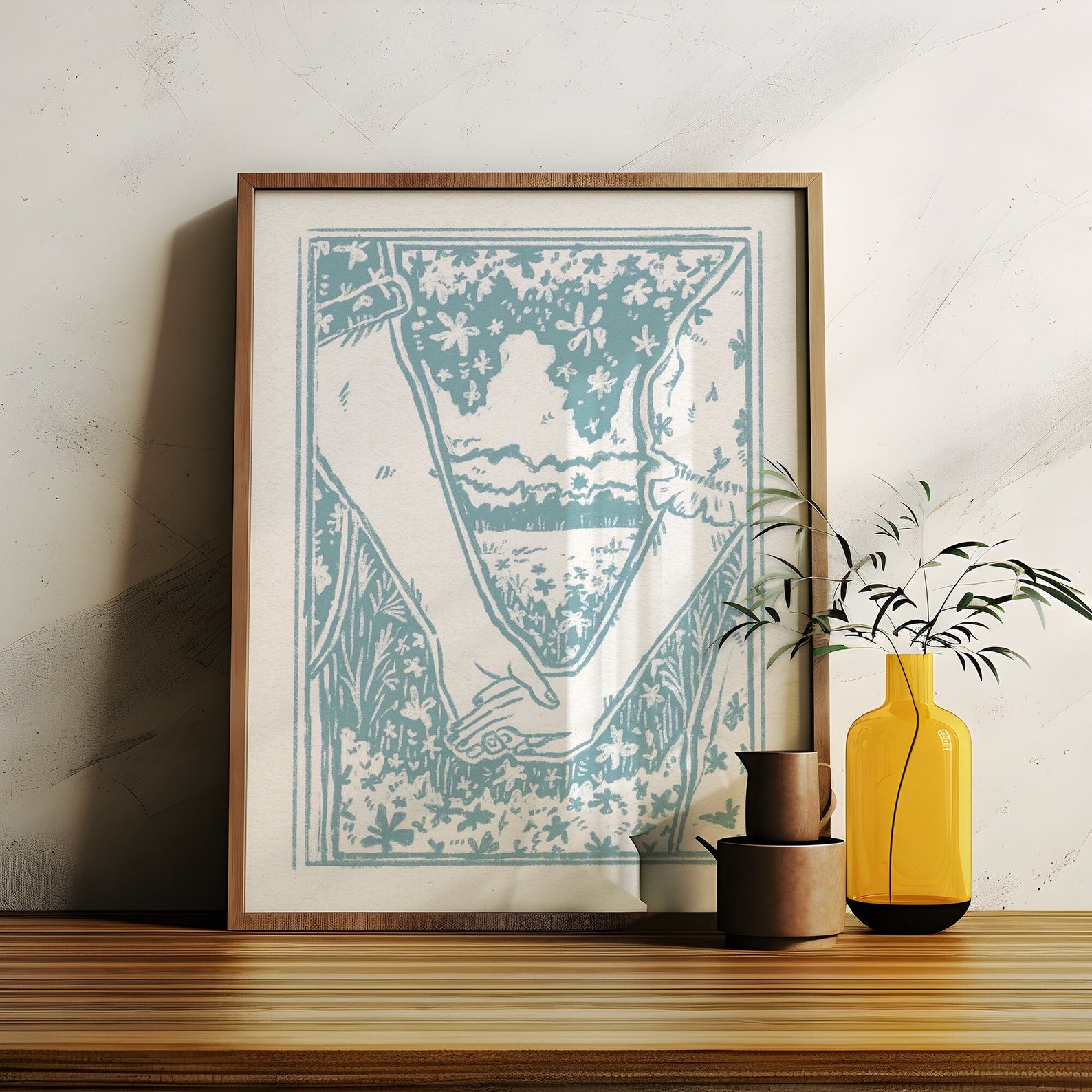 I Wanna Hold Your Hand | Holding Hands Art Print | Soulmates Wall Art ...
