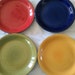 A Complete Set of 4 10.5" Gibson Dinner Plates in Their Swirled Pattern ...