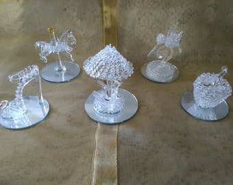 Glass Figurines Clear - Etsy