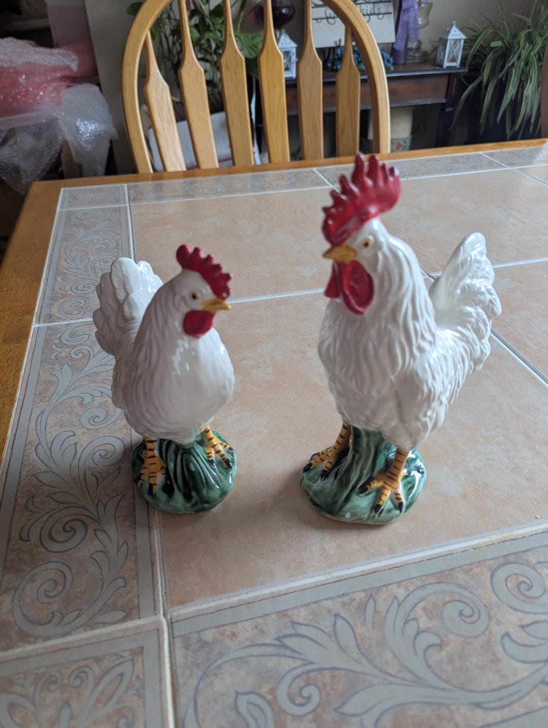 A Set of Lefton Vintage Rooster and Hen From Japan. Misc 1573 - Etsy