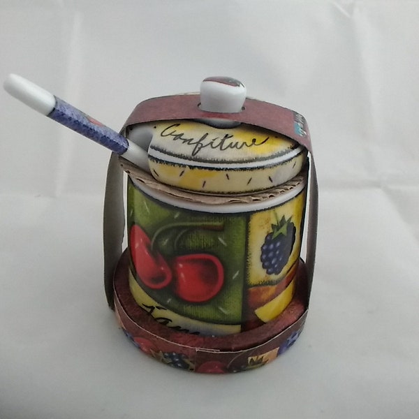 Vintage Jam Jar - Etsy