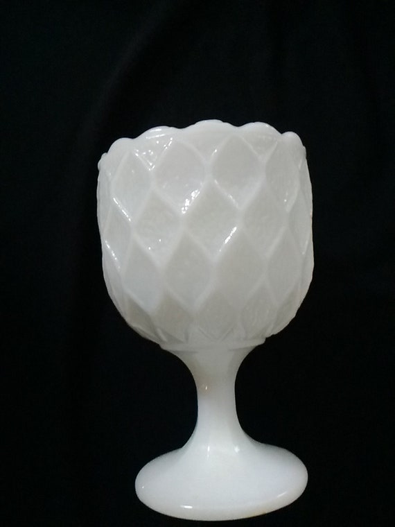 Kitchen & Dining Bowls White Milk Glass Compote etna.com.pe