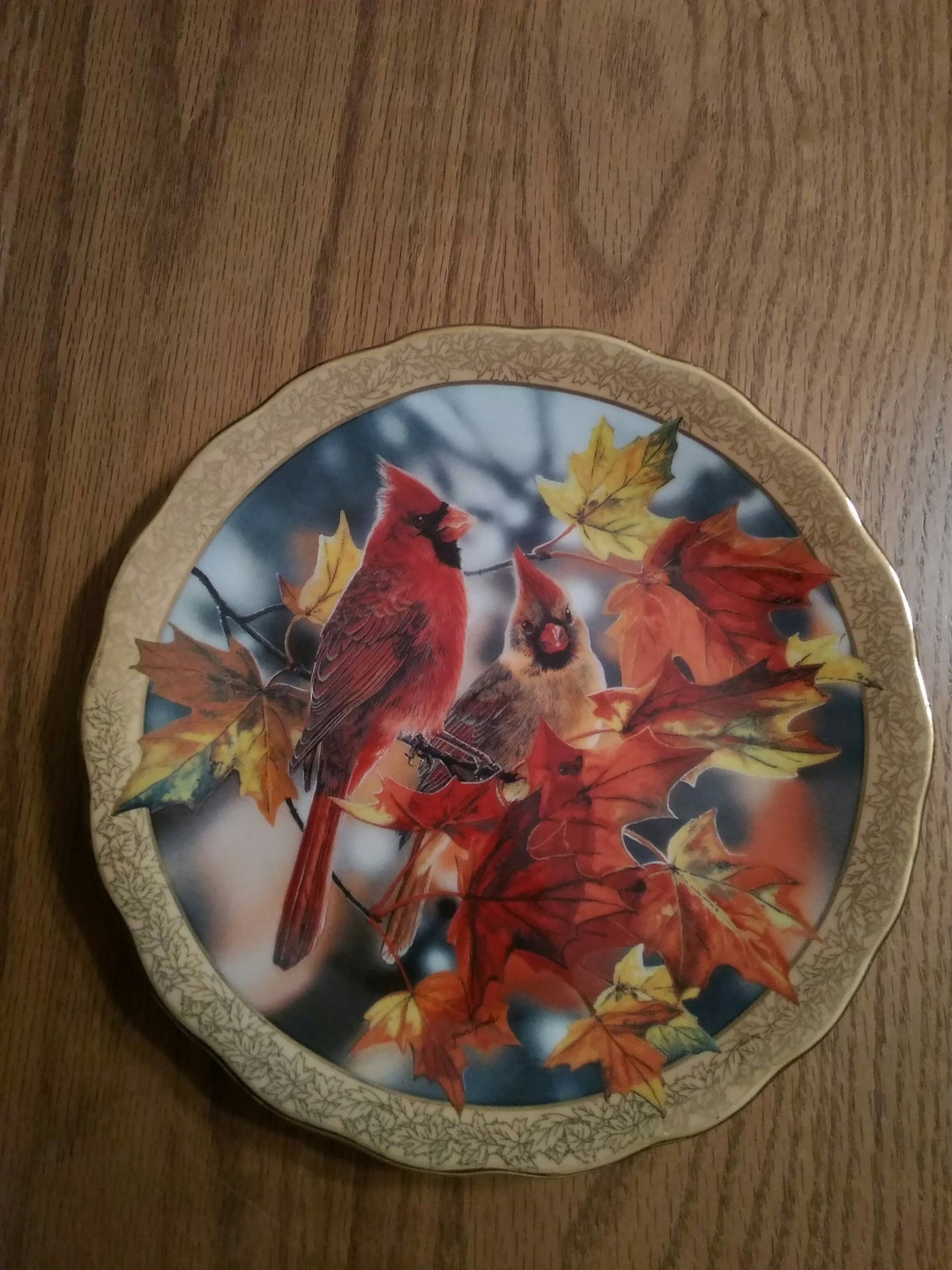 From the Bradford Exchange, a Porcelain 8" Collector Plate, Entitled ...