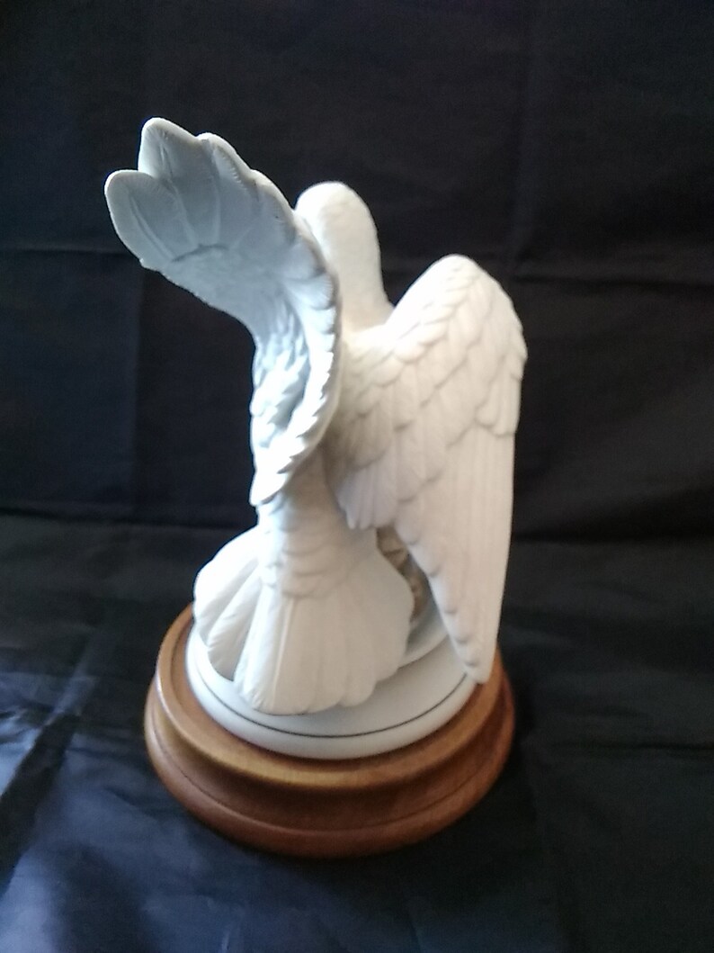 A Marked Porcelain White Dove Figurine on the Rocks by Andrea - Etsy
