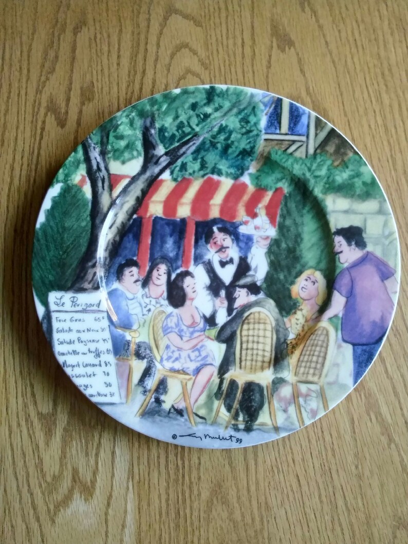 A Perigord 12 Round Platter by Guy Buffet Signed and - Etsy