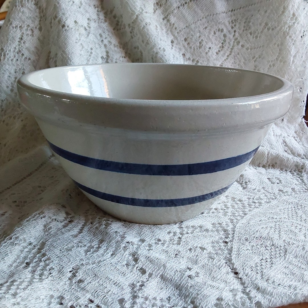 A 10 RRP Robinson Ransbottom Pottery From Roseville Ohio 3 Quart Mixing ...