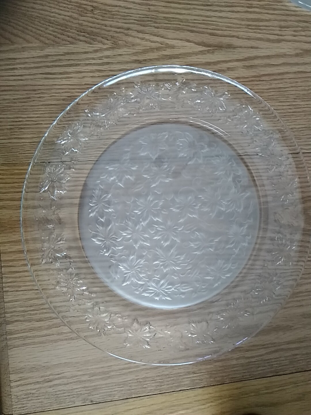 A 13 Inch Fantasia Platter or Tray by Princess House With Frosted and ...