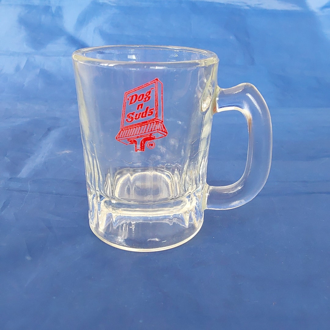 An Original 1960s Dog N Suds Baby Sized Root Beer Glass Handled Mug ...