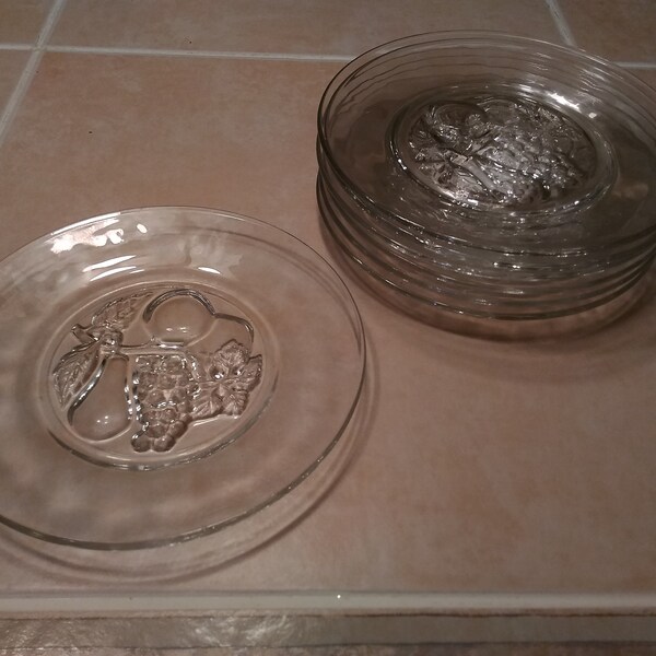 Crystal Glass Plate - Etsy