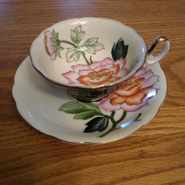 Orange Tea Cup - Etsy