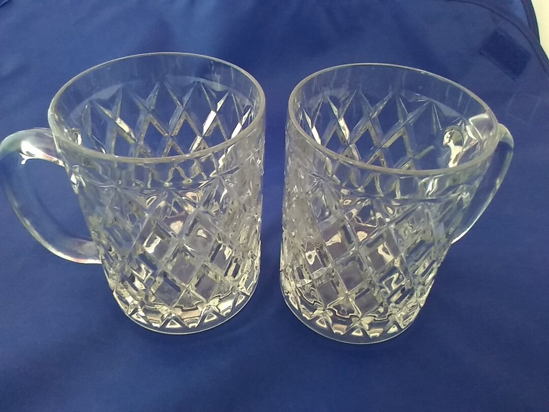 By the Arcoroc Company Are 2 Matching Paul Sebastian Tempered 10 Oz ...