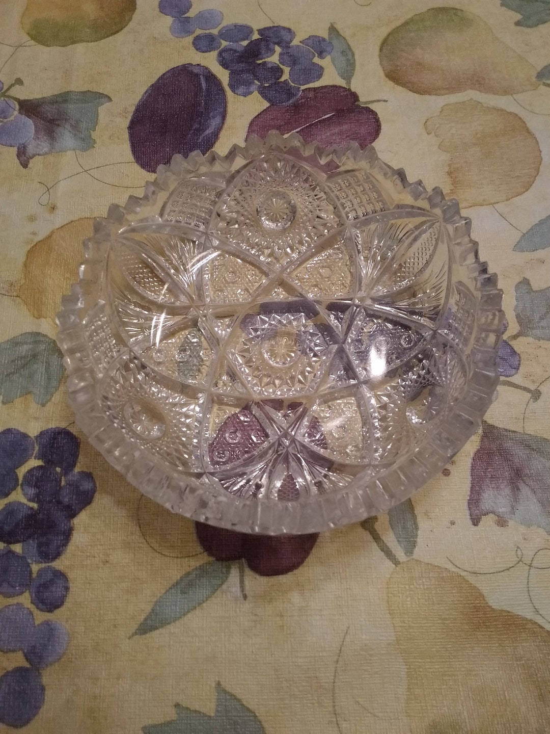 A Marked Nucut Was a Line of Glass Produced by Imperial Glass Round ...