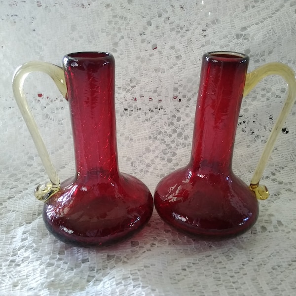 Amberina Glass - Etsy