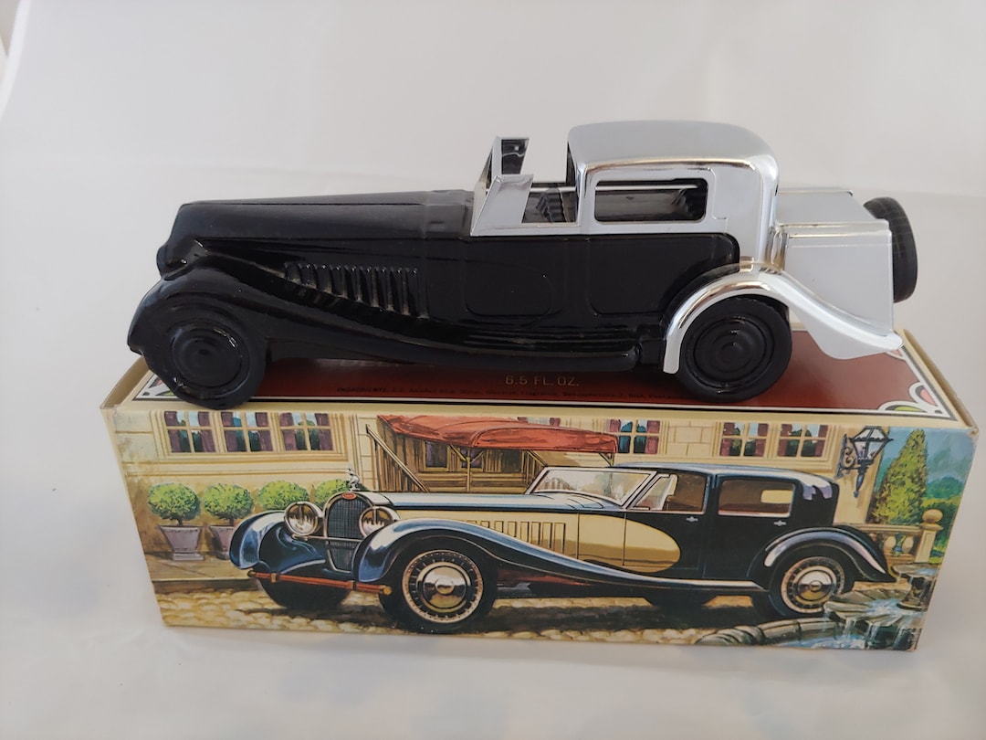 Avon Collectble Car an After Shave Filled Bugatti 27 in Box. - Etsy