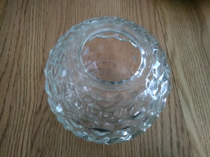 A Boxed Home Interiors Clear Glass 3 Piece Stacked Cubes - Etsy