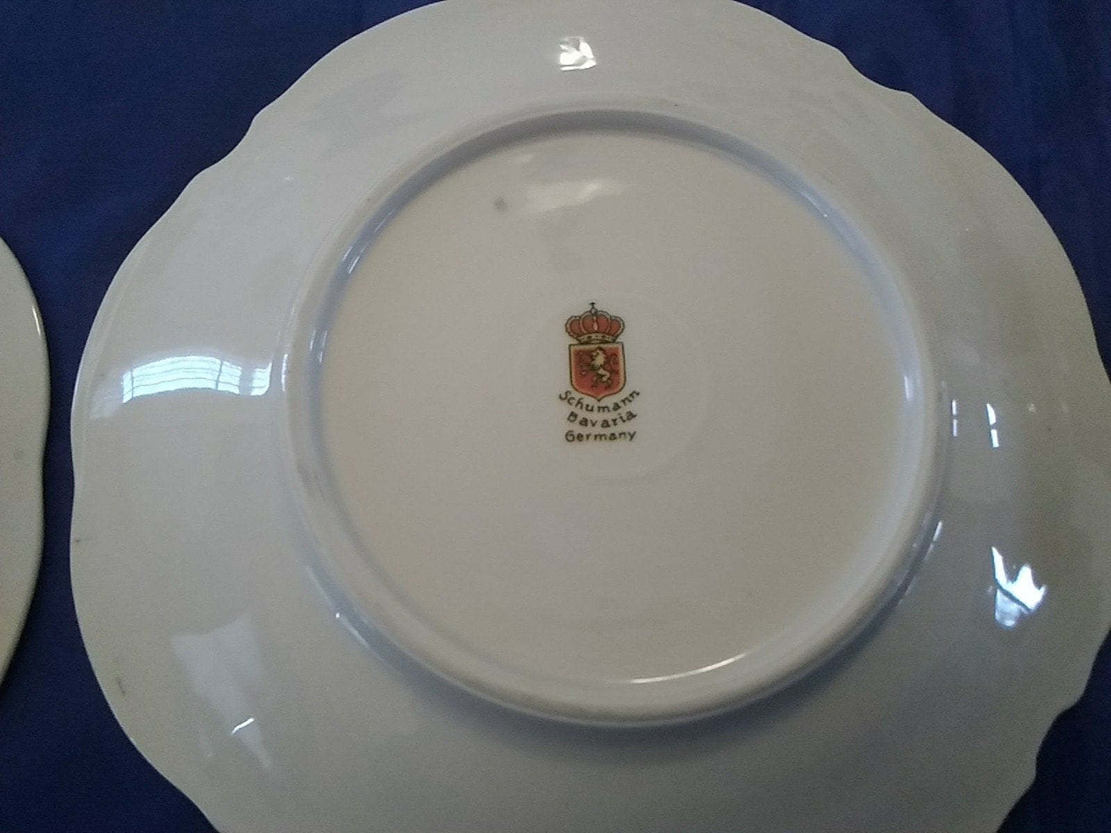 A Set of 6 Different Schumann Porcelain Scalloped Fruit and | Etsy