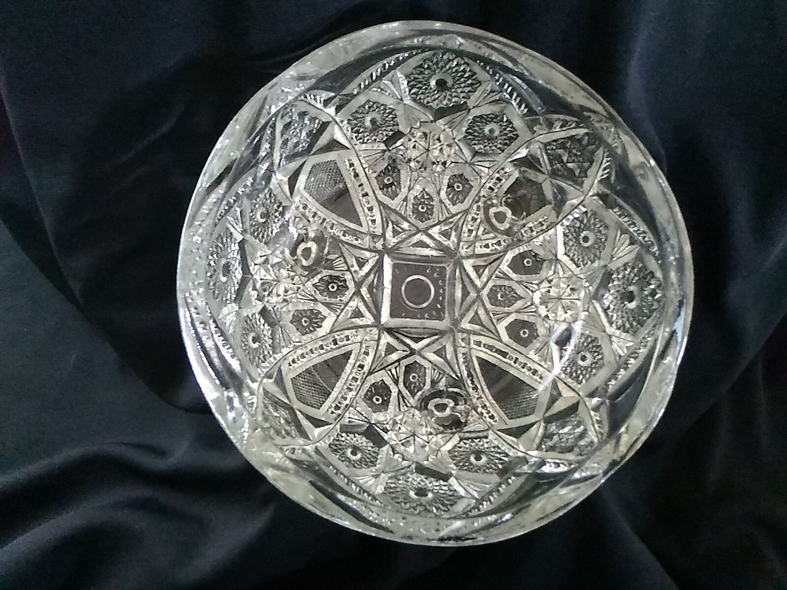 Clear EAPG Mckee Glass 3 Footed Bowl in the Toltec Pattern.. - Etsy