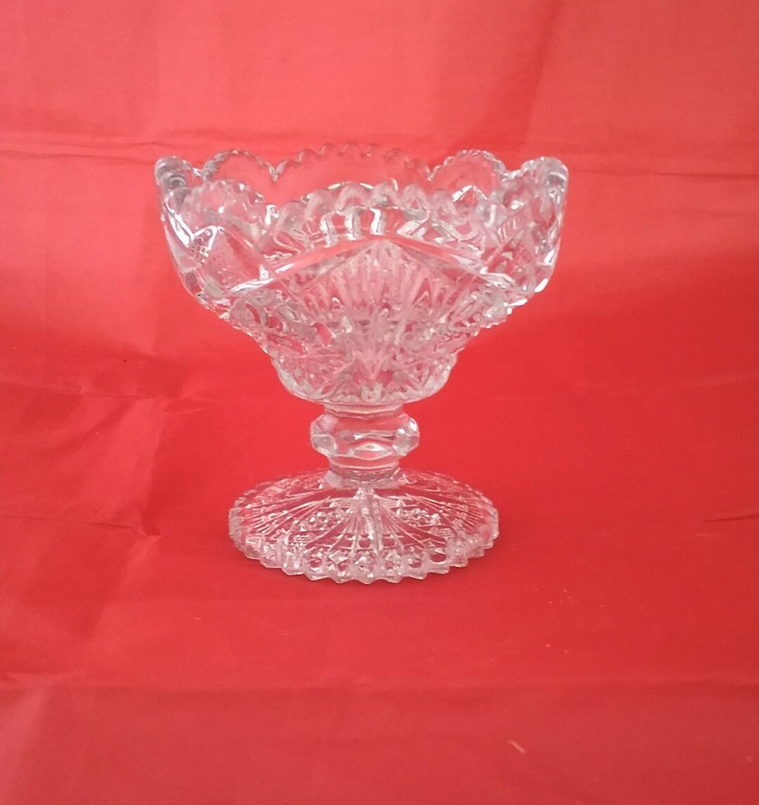 Marked IG for Imperial Glass, is a Short Stemmed EAPG Compote of ...
