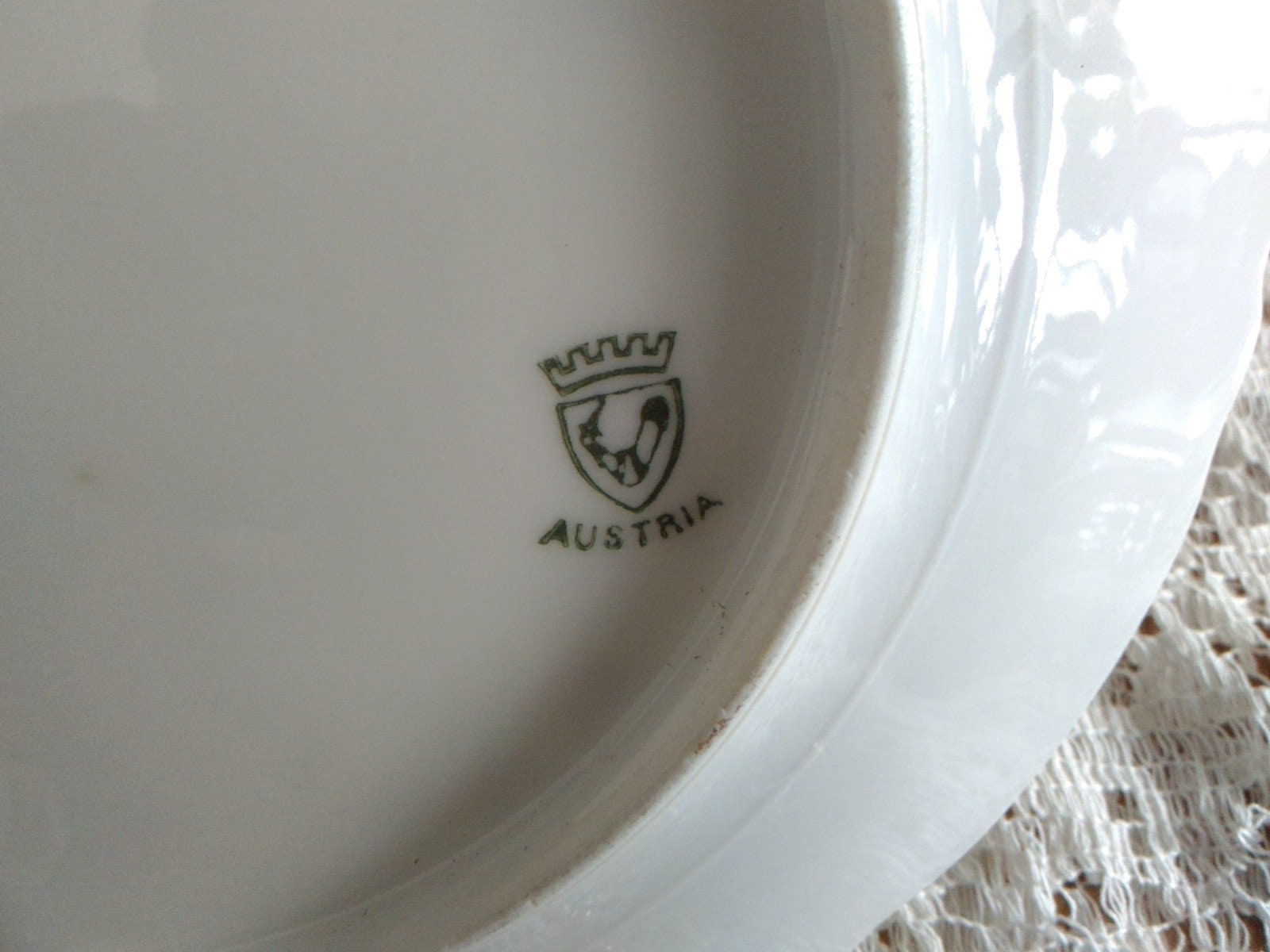 By Springer & Co Elbogen "mignon" Austria Dessert Set of a Demitasse ...