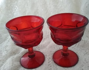 Fostoria Red - Etsy