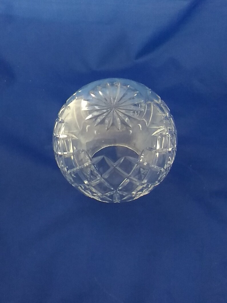 An Atlantis Crystal 5 Rose Bowl in the Catalina Pattern - Etsy
