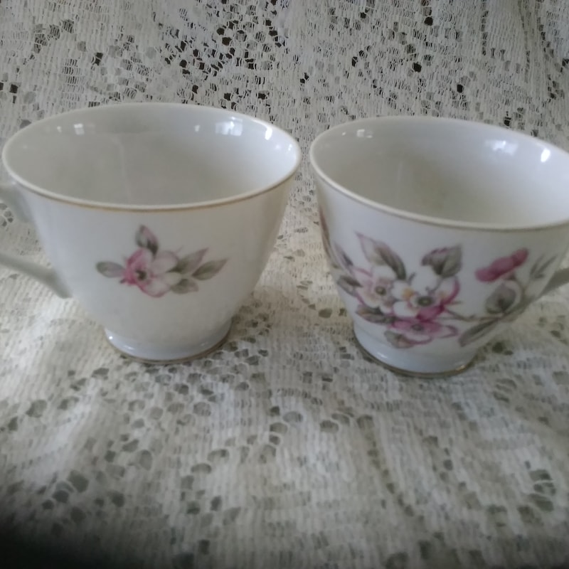 Cherry Blossom China Cup - Etsy