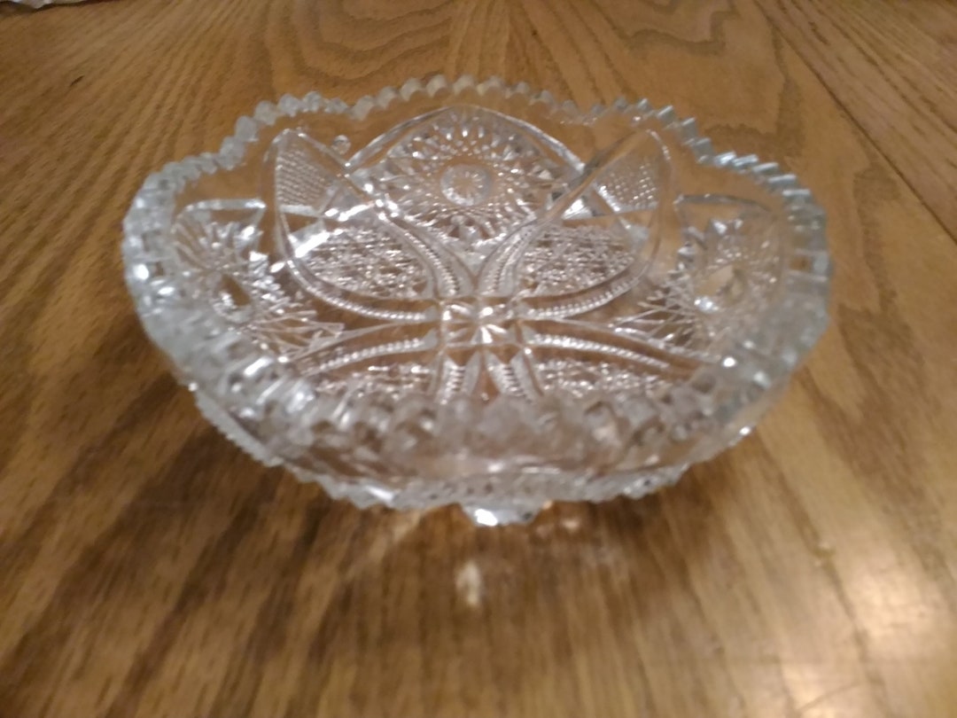 Marked Nucut, Was a Line of Glass Produced by Imperial Glass. This ...