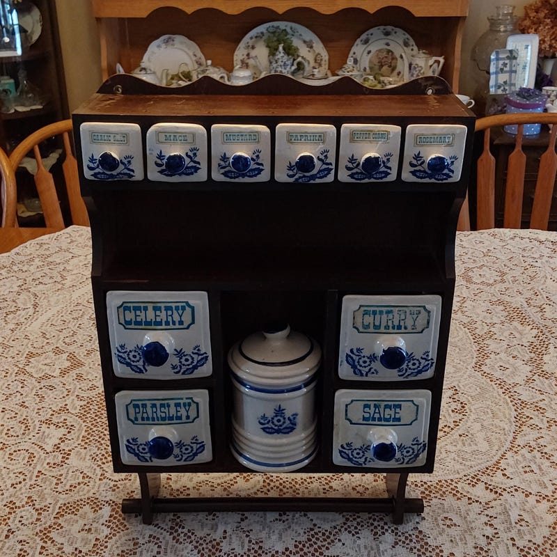 Ceramic Spice Rack - Etsy