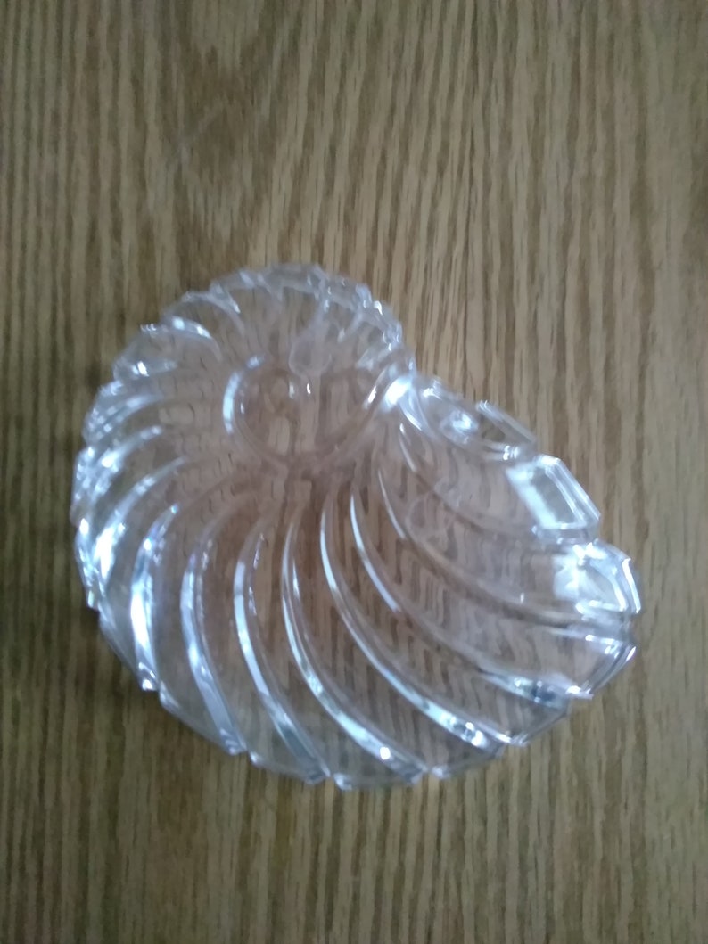 Buy A Nautilus Sea Shell Shaped Mikasa Crystal Nut Dish, Made in West ...