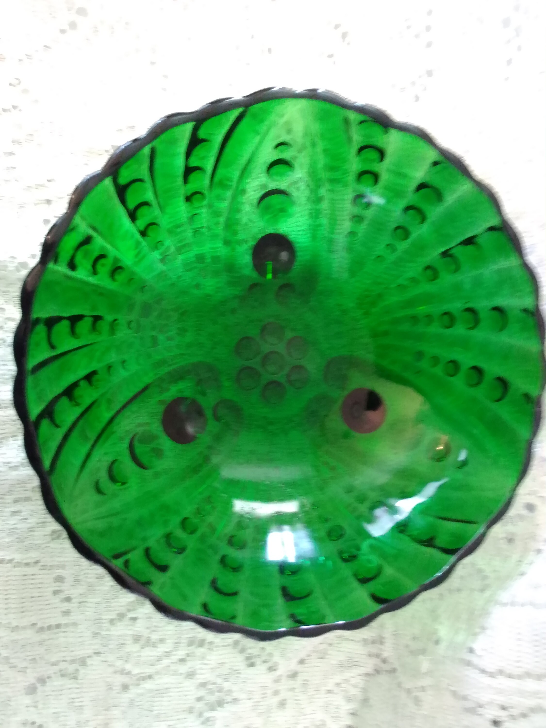 A 5 Pc Serving Glass Bowl Set in Emerald Green of 1 Large and - Etsy