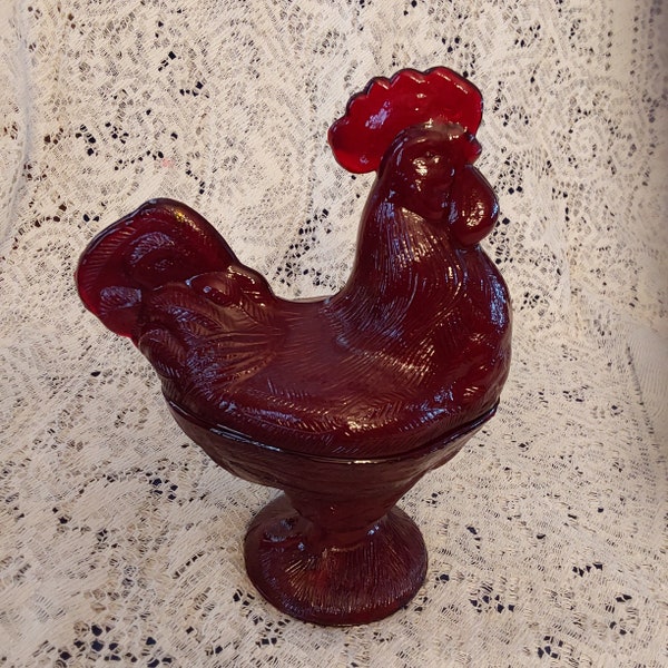 Rooster Candy Dish - Etsy