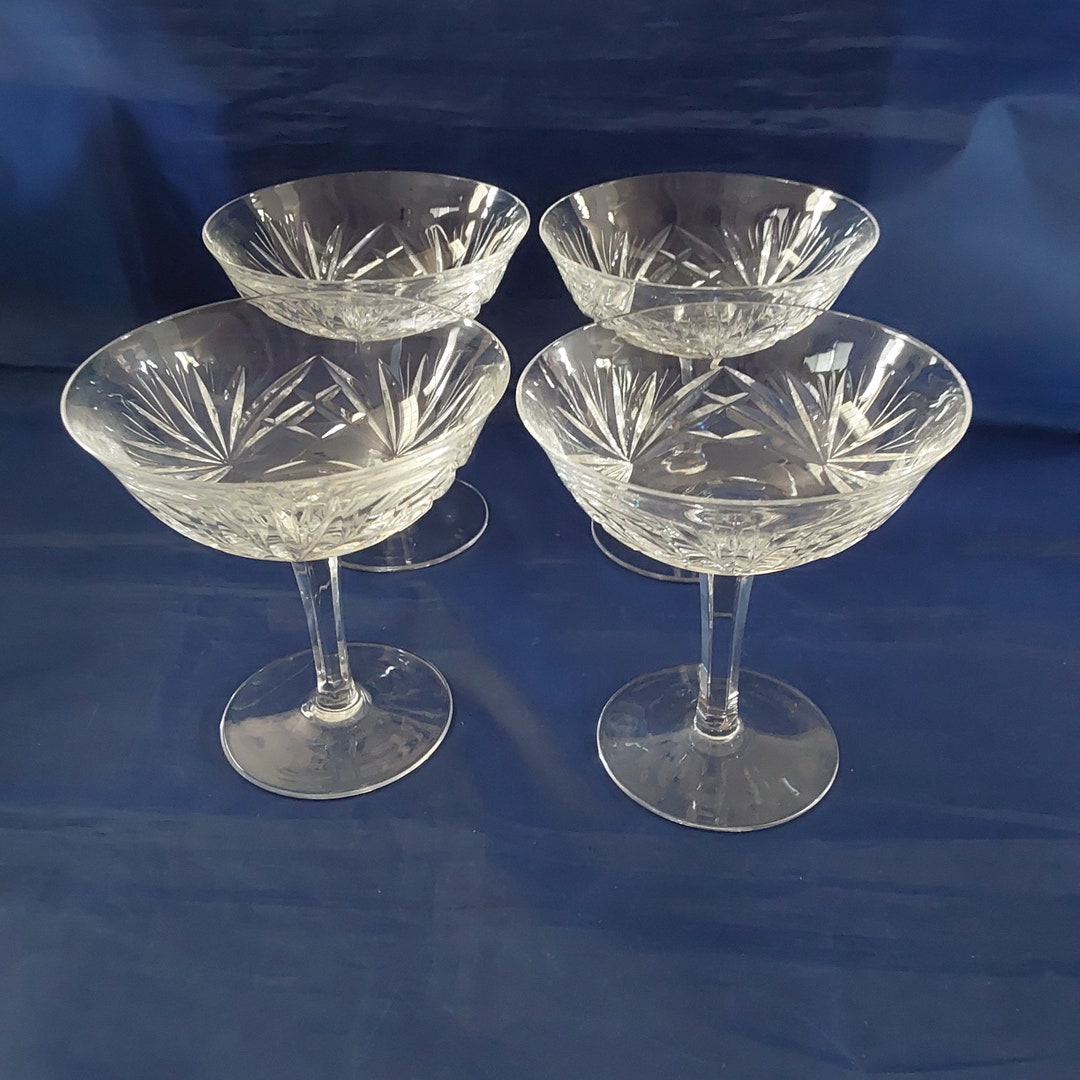 Rosenthal Crystal of Germany, in Cherrywood Design Set of 4-8 Oz ...