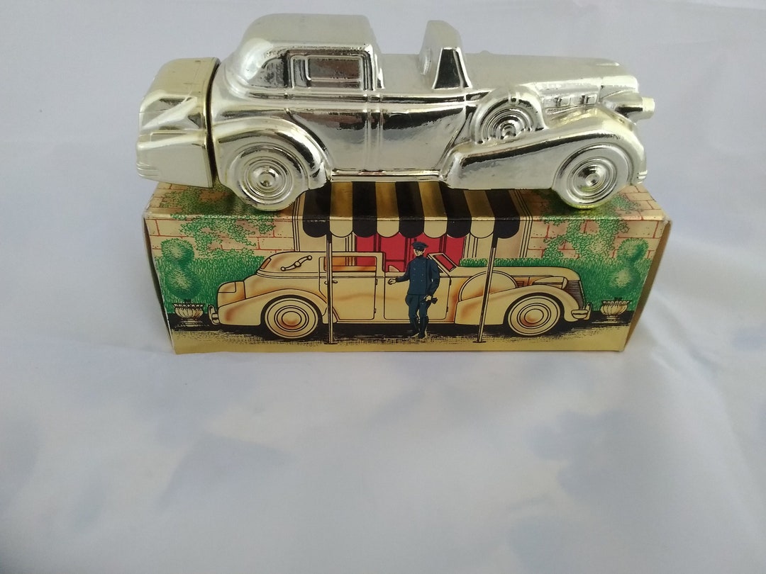 Avon Collectible Car. in Original Box, a Filled Gold Cadillac. Avon C ...