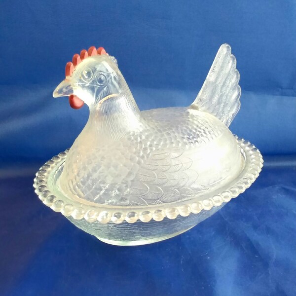 Red Hen on Nest - Etsy