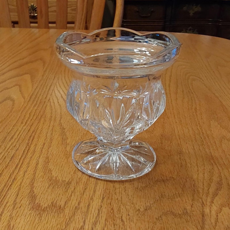 Rose Crystal Lead Dish - Etsy