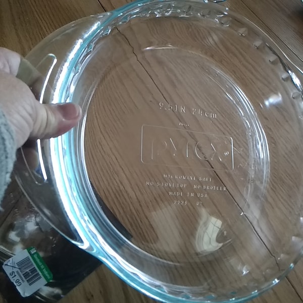 Pyrex Pie Plate - Etsy