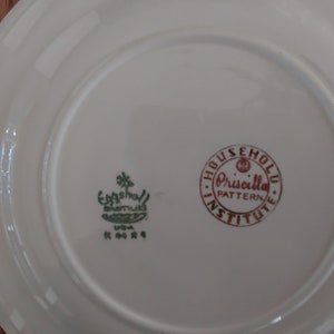 Homer Laughlin Set of 2-8" Dessert Plates in Their Household Institute ...