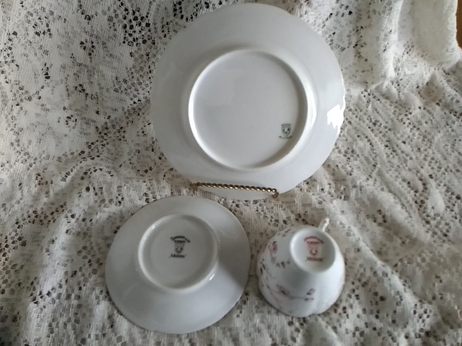 By Springer & Co Elbogen "mignon" Austria Dessert Set of a Demitasse ...