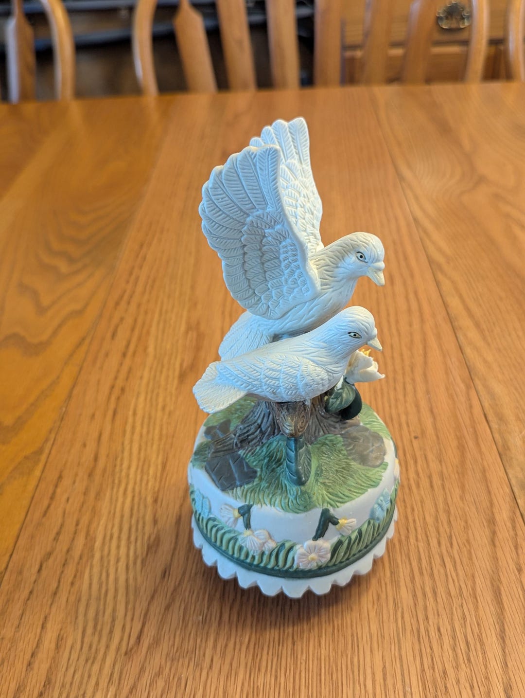 A Vintage Double Dove Music Box That Plays a Lively Tune. Misc1845 - Etsy