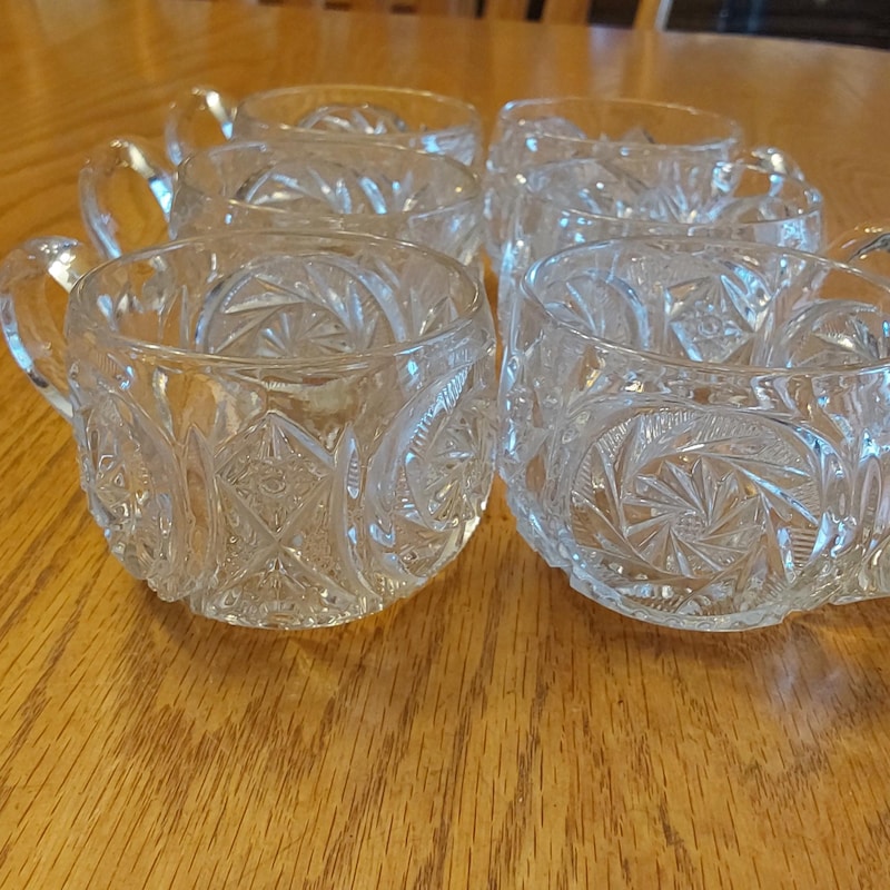 Vintage Punch Cups - Etsy