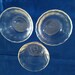 Set of 3 Glass Fire King Custard Cups. Two Are #424- 6oz and #422 -4 ...