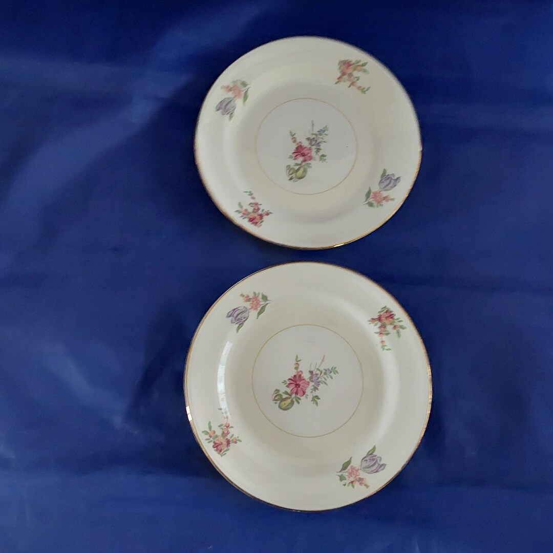 Homer Laughlin Set of 2-6" Bread Plates in Their Household Institute ...
