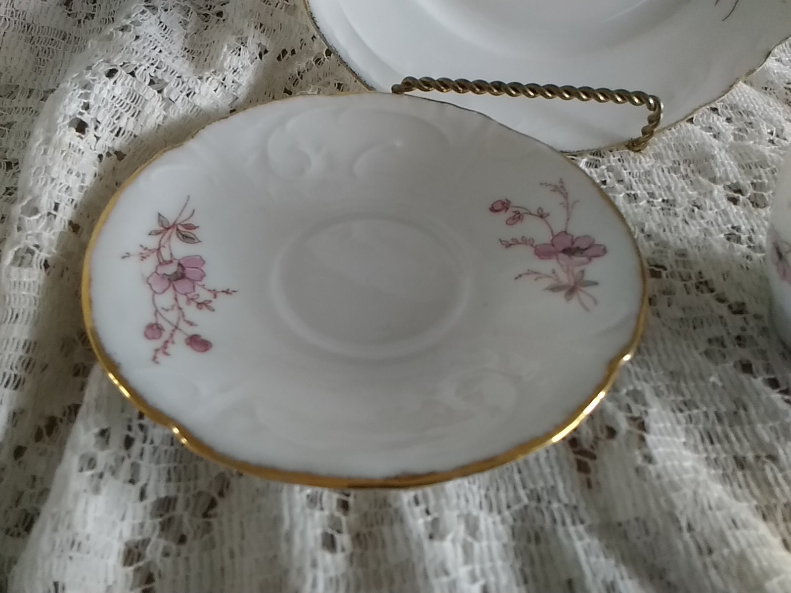 By Springer & Co Elbogen "mignon" Austria Dessert Set of a Demitasse ...