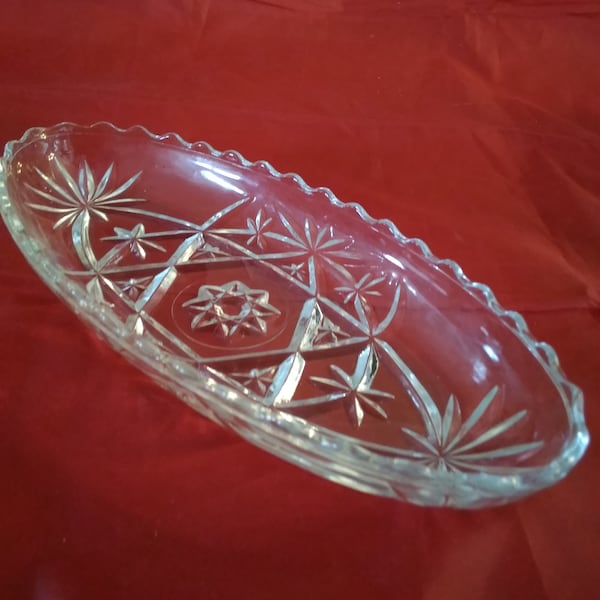 Glass Star of David Dish - Etsy