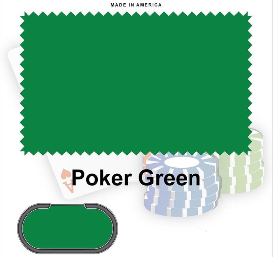 Green Poker Table Cloth - Etsy