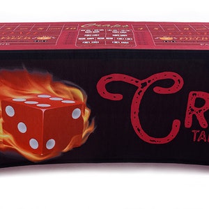 Casino Craps Spandex Table Cover - Etsy