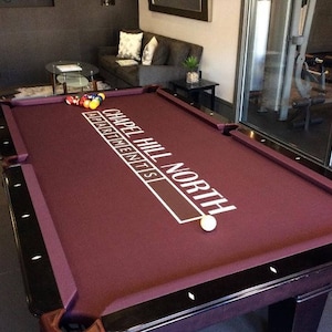 Custom Pool Table Felt - Etsy