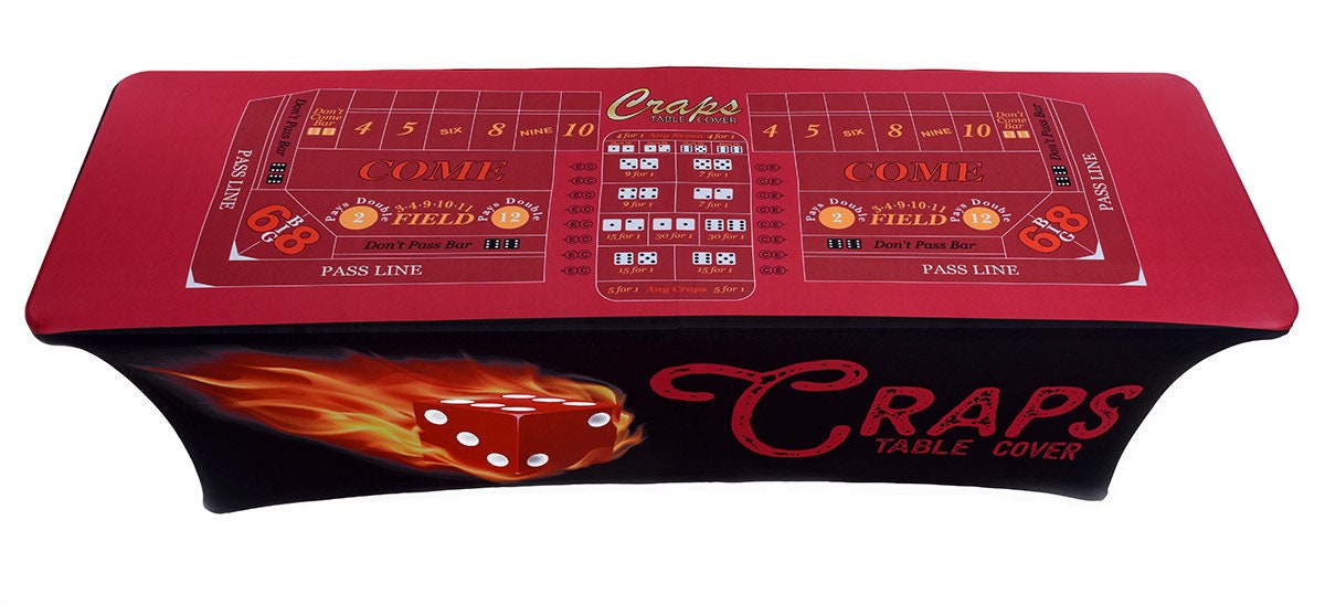 Casino Craps Spandex Table Cover - Etsy